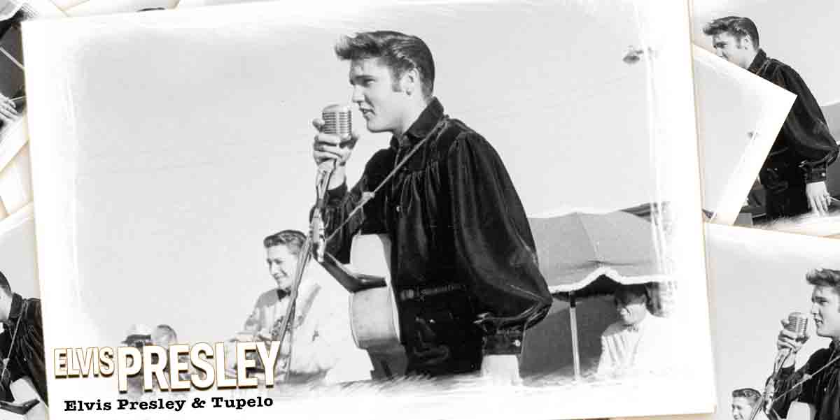 Elvis Presley & Tupelo - Vintage Paparazzi